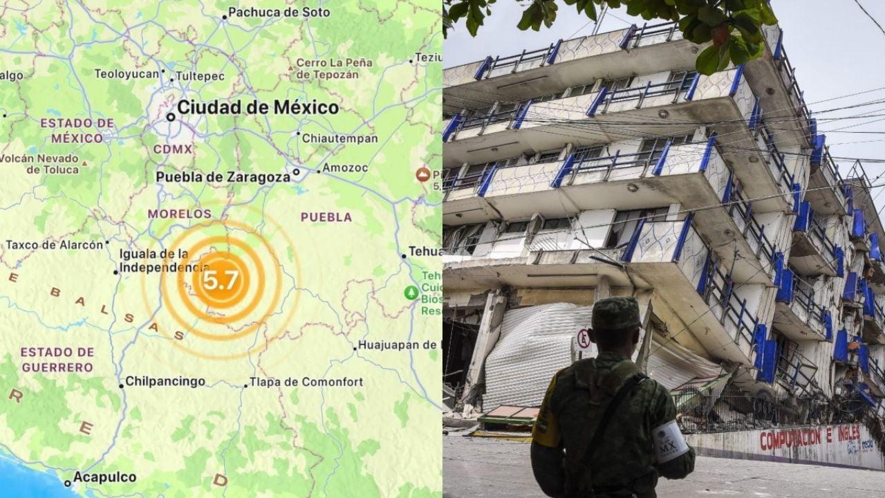 Así De Cerca Estuvo El Epicentro Del Sismo De Hoy Con El Del Terremoto