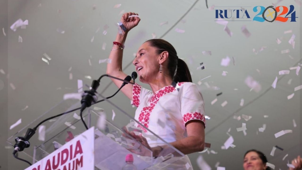 Claudia Sheinbaum Se Proyecta Como Ganadora De La Presidencia 2024